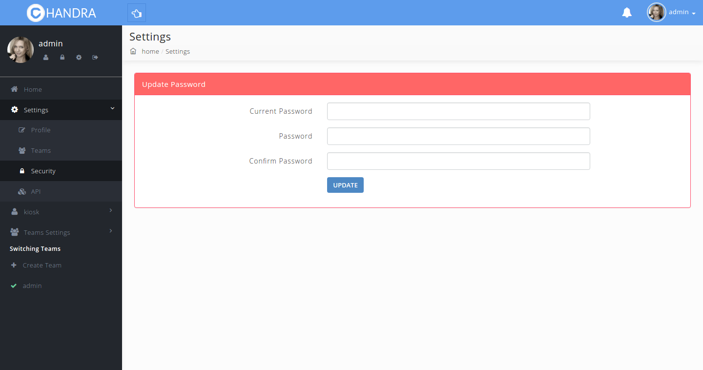 Chandra - Laravel Spark Skin by jyostna | CodeCanyon